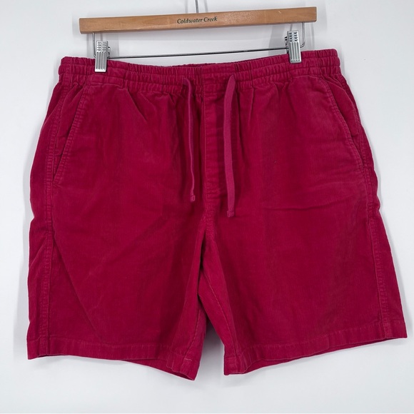 Todd Snyder | Shorts | Todd Snyder Red Corduroy Weekend Shorts | Poshmark